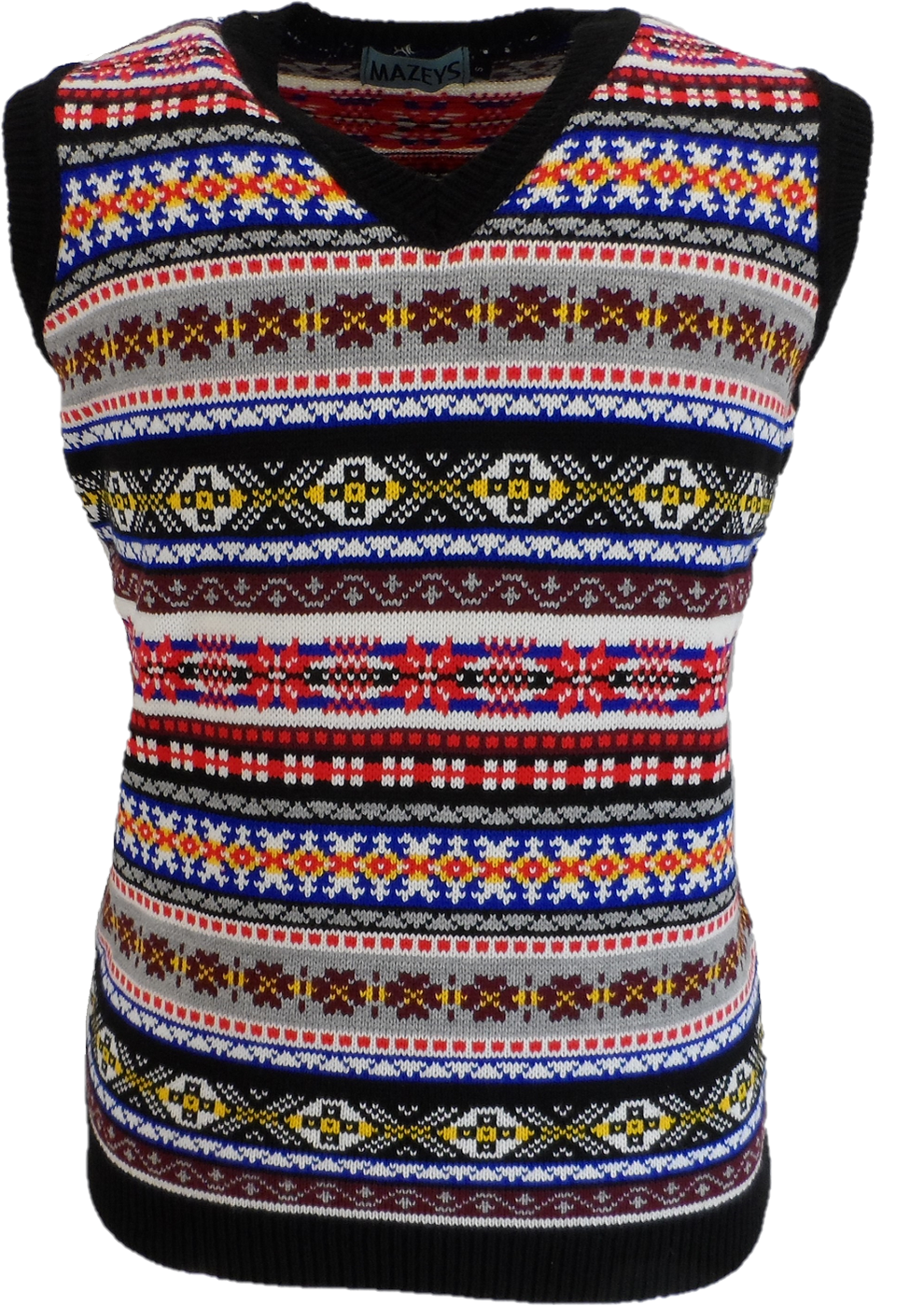 Mazeys Mens Black Retro 60s 70s Tank Tops – Mazeys UK
