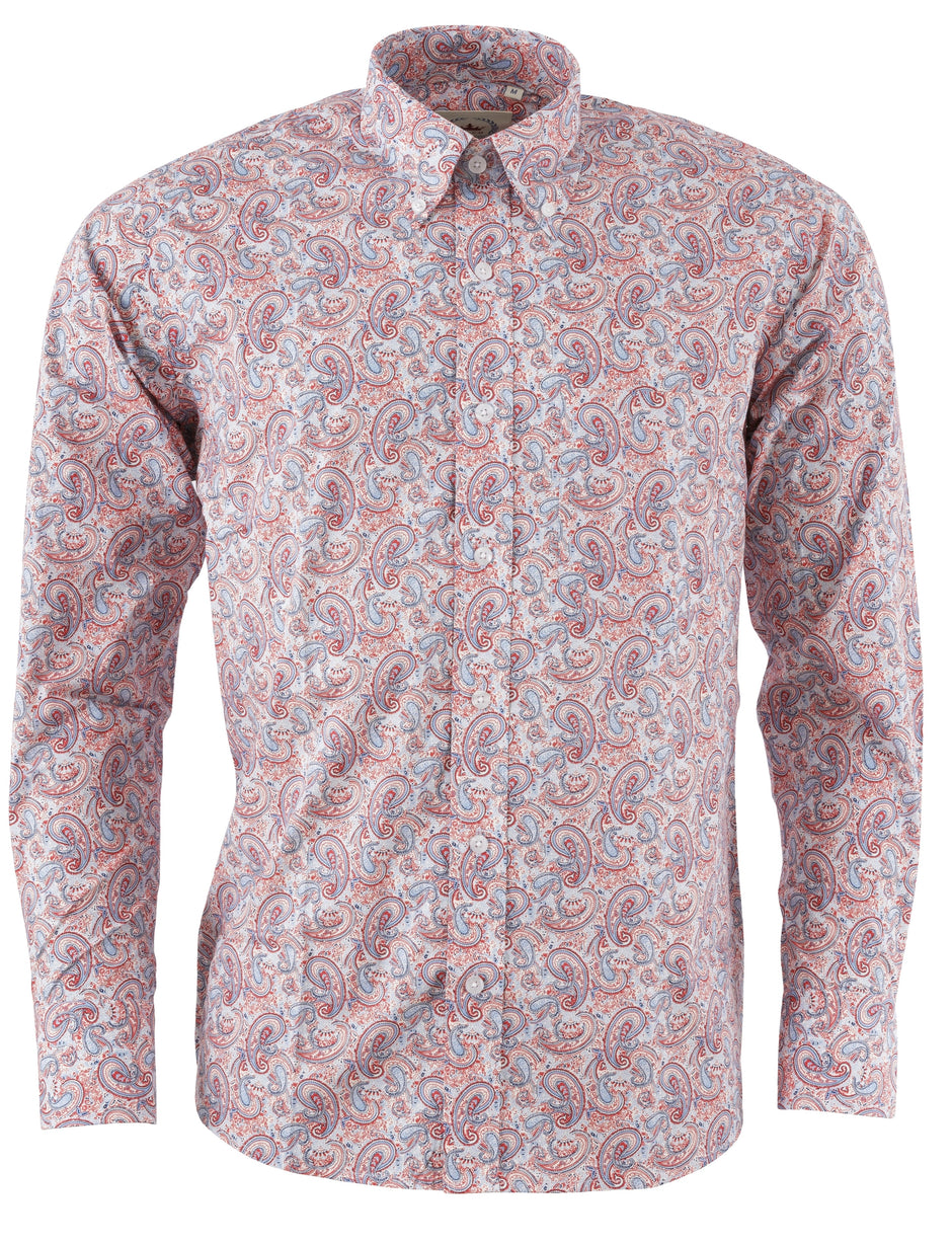 Men's Paisley Shirts UK – Mazeys UK