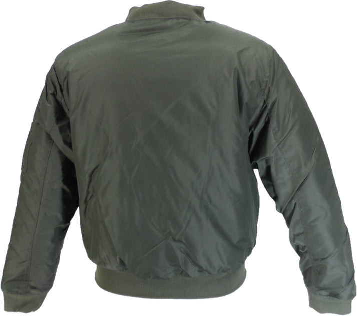 Relco MA-1 Olive Green Flight Pilot Bomber Jackets – Mazeys UK