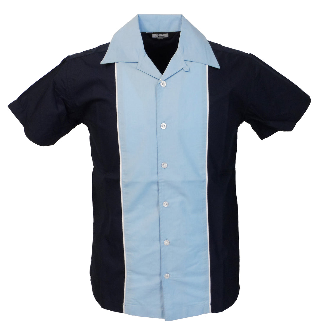 Mens Retro Western Rockabilly Bowling Cowboy Shirts UK | Free Delivery ...