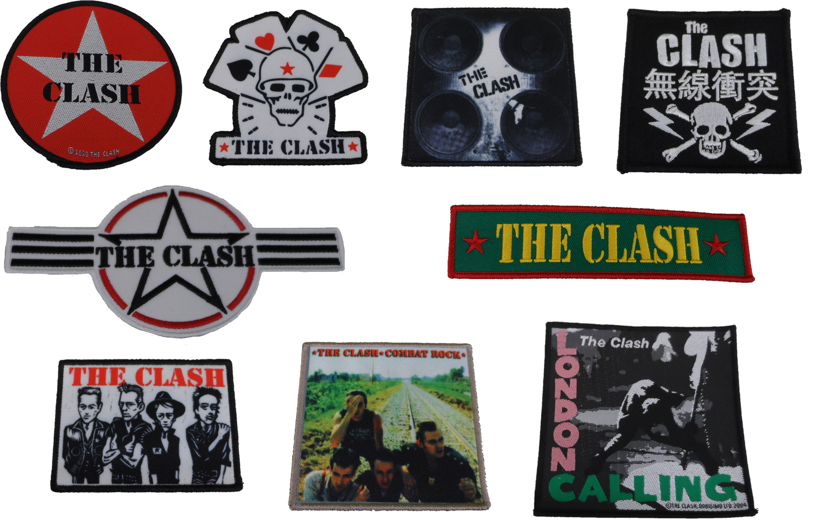 The Clash Arm Patches – Mazeys UK