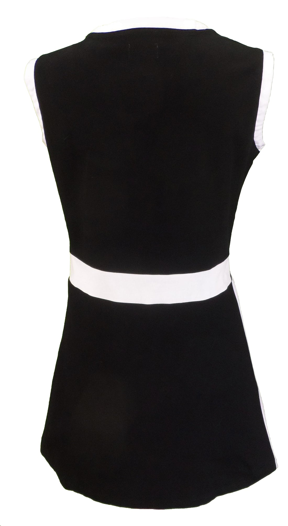 Mazeys Ladies Retro Quadrant Vintage Mod Black & White 60s Dress ...
