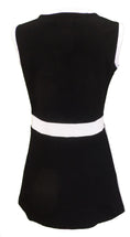 Mazeys Ladies Retro Quadrant Vintage Mod Black & White 60s Dress ...