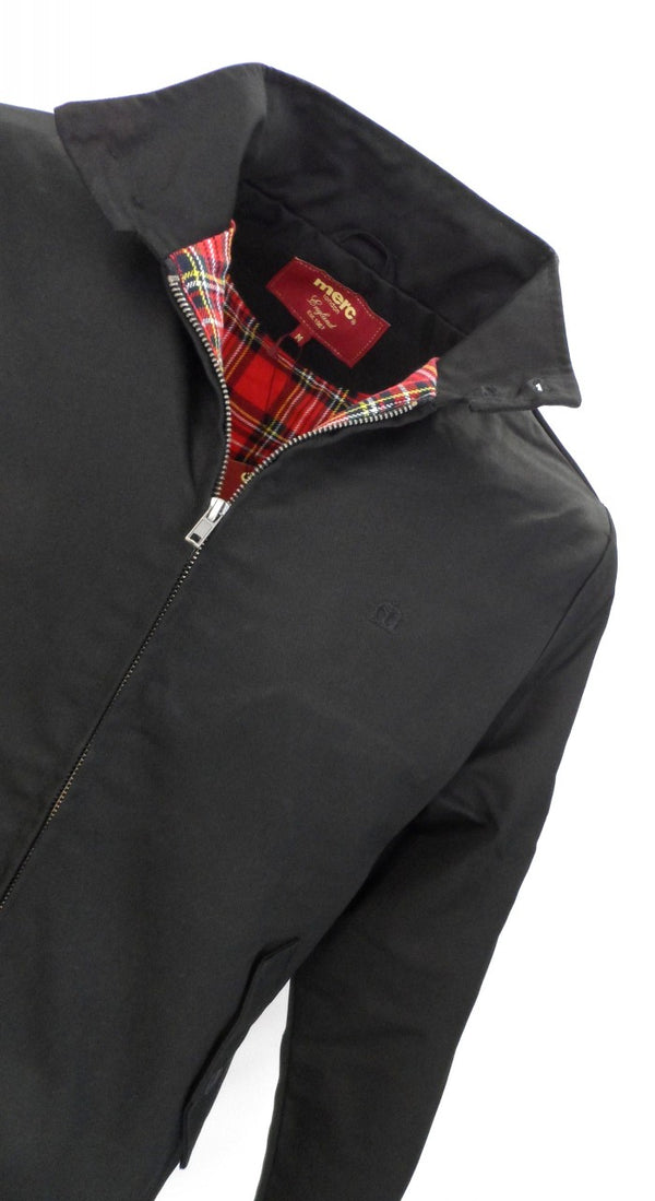 Merc London Black Harrington Jacket – Mazeys UK