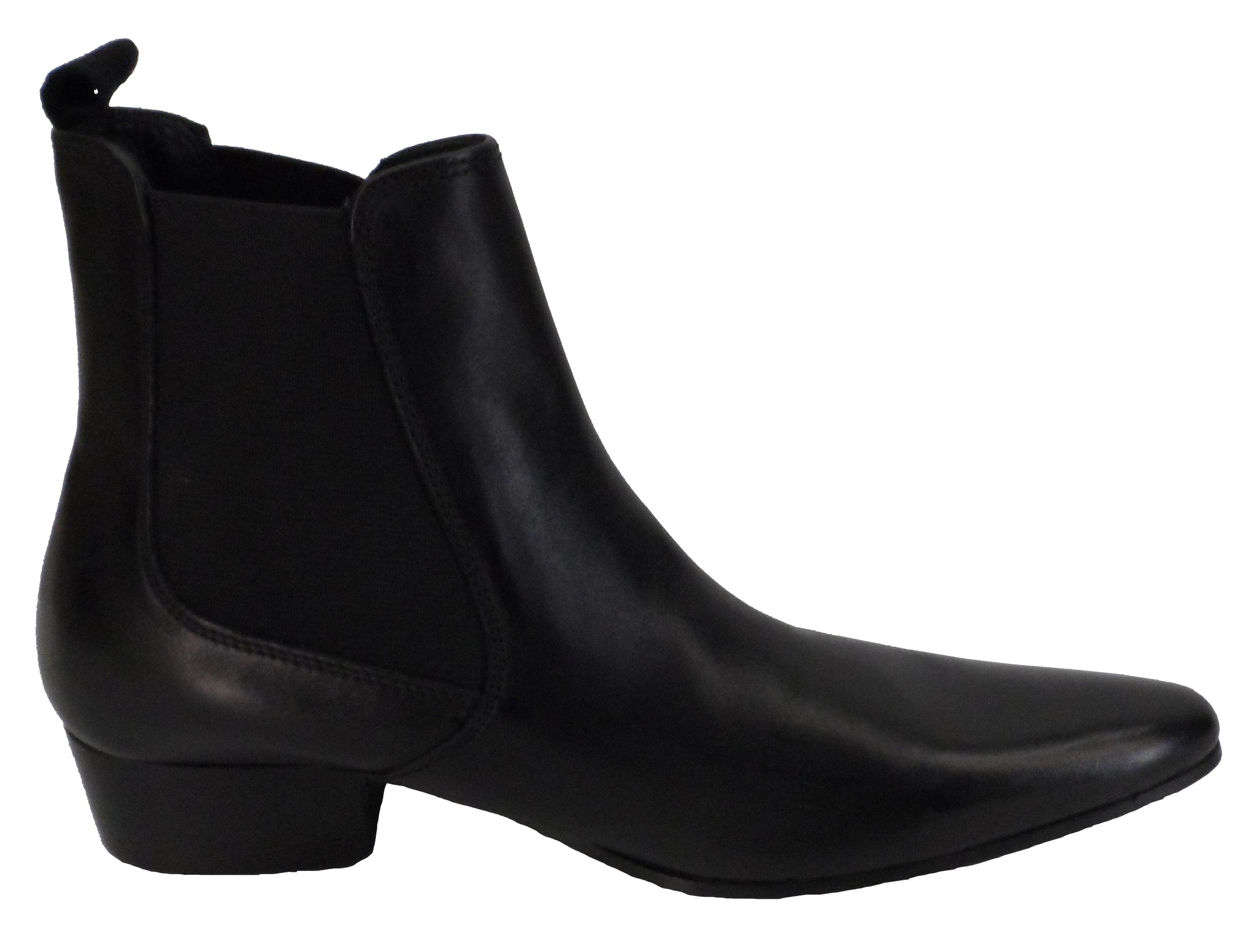 Ikon Original Black Winklepicker Mod Beatle Boots – Mazeys UK