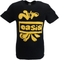 Mens Official Licensed Oasis Black Splash Logo T Shirt – Mazeys UK