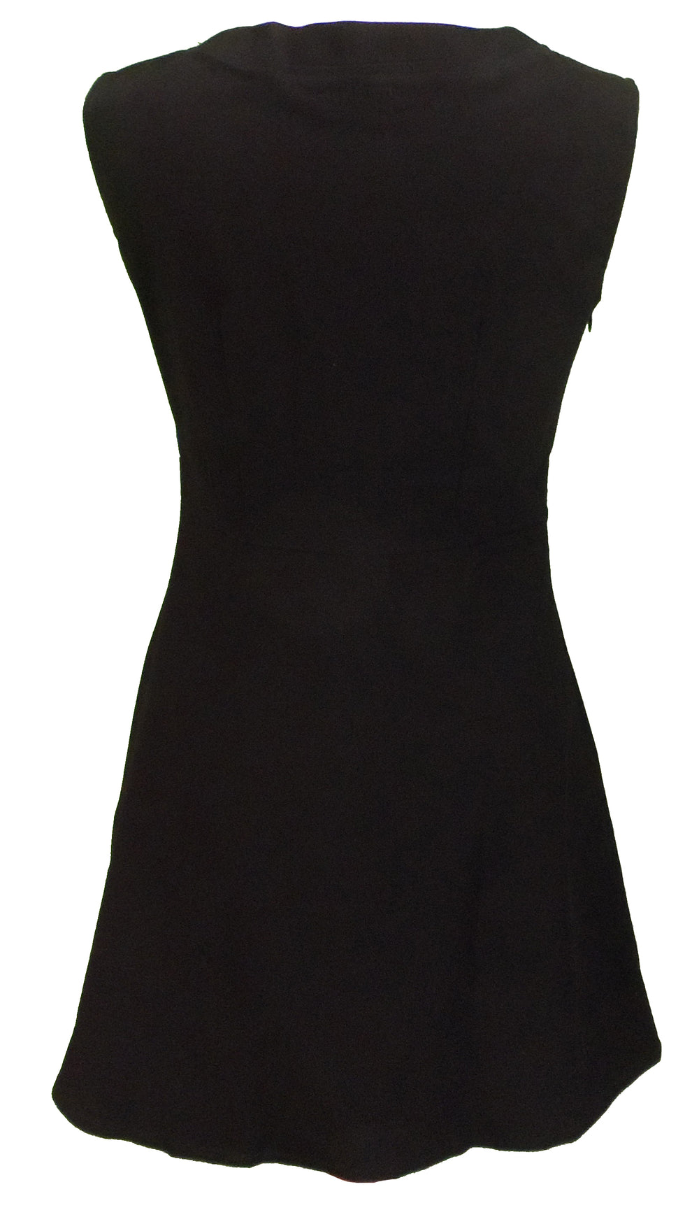 Ladies Retro 60's Modette Half Target Black Mod Mini Dress – Mazeys UK